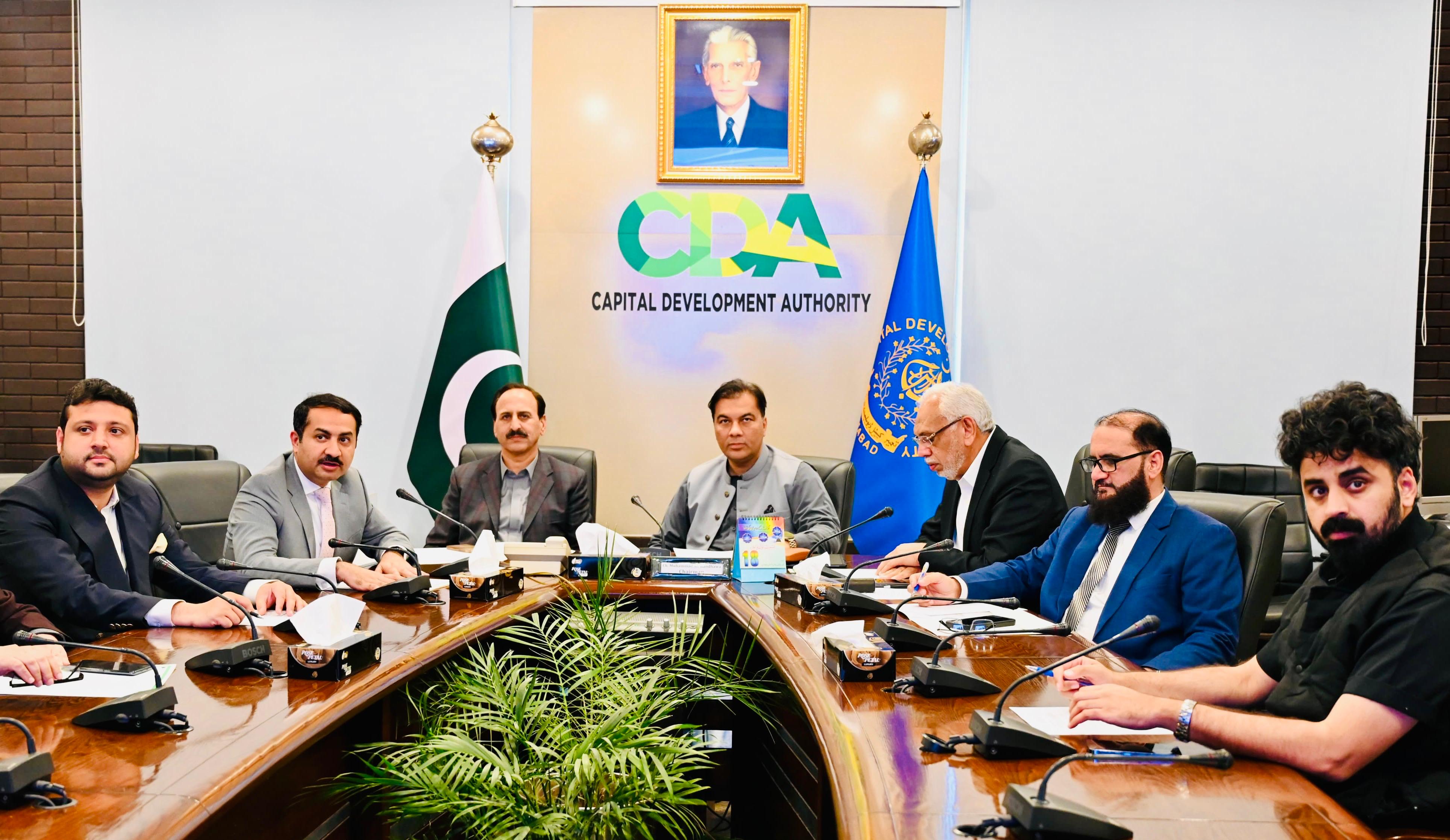 10th Board meeting of the Islamabad Food Authority - CDA Gallery
