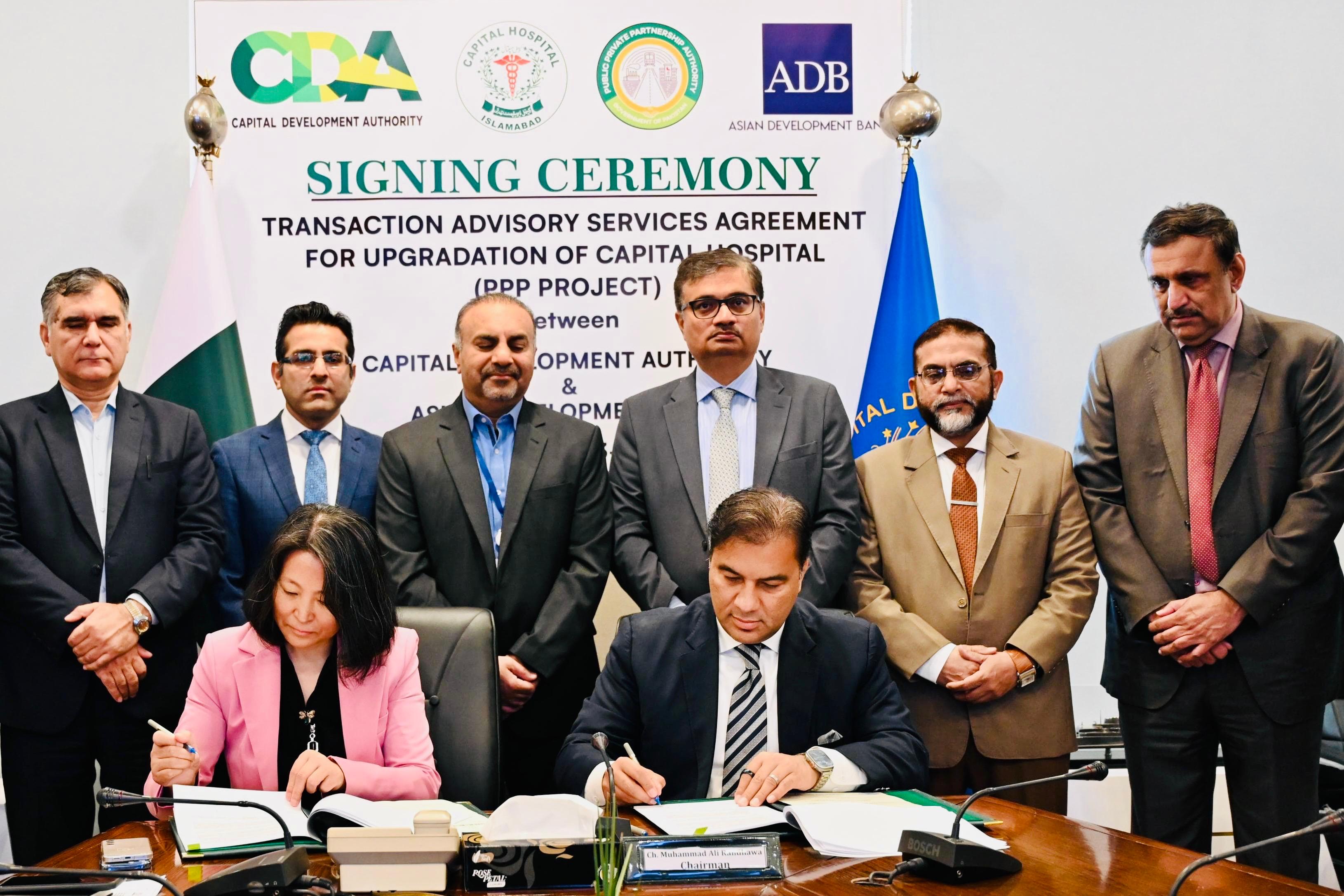 Capital Development Authority (CDA) and the Asian Development Bank (ADB ...