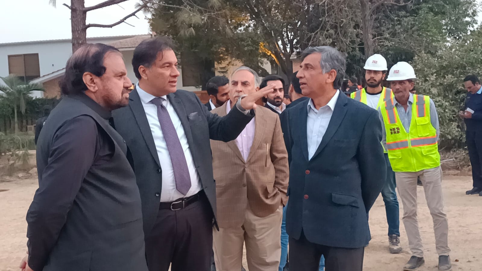 Chairman CDA Reviews Shaheen Chowk Underpass; Over 50% Construction Work Completed, Project ...
